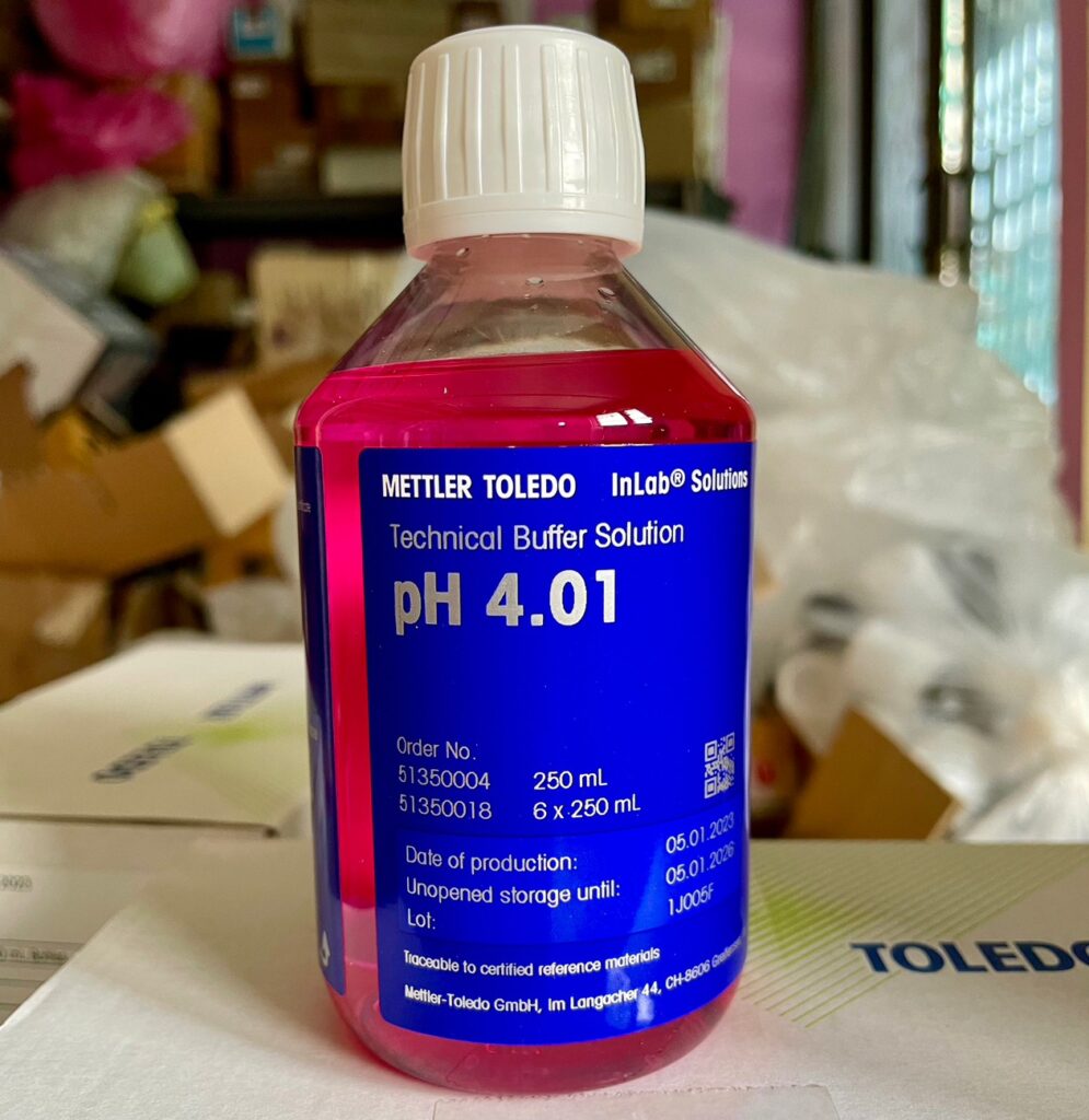 Buffer Sol.pH 4.01 250ml.Mettler - Earth Chemelab