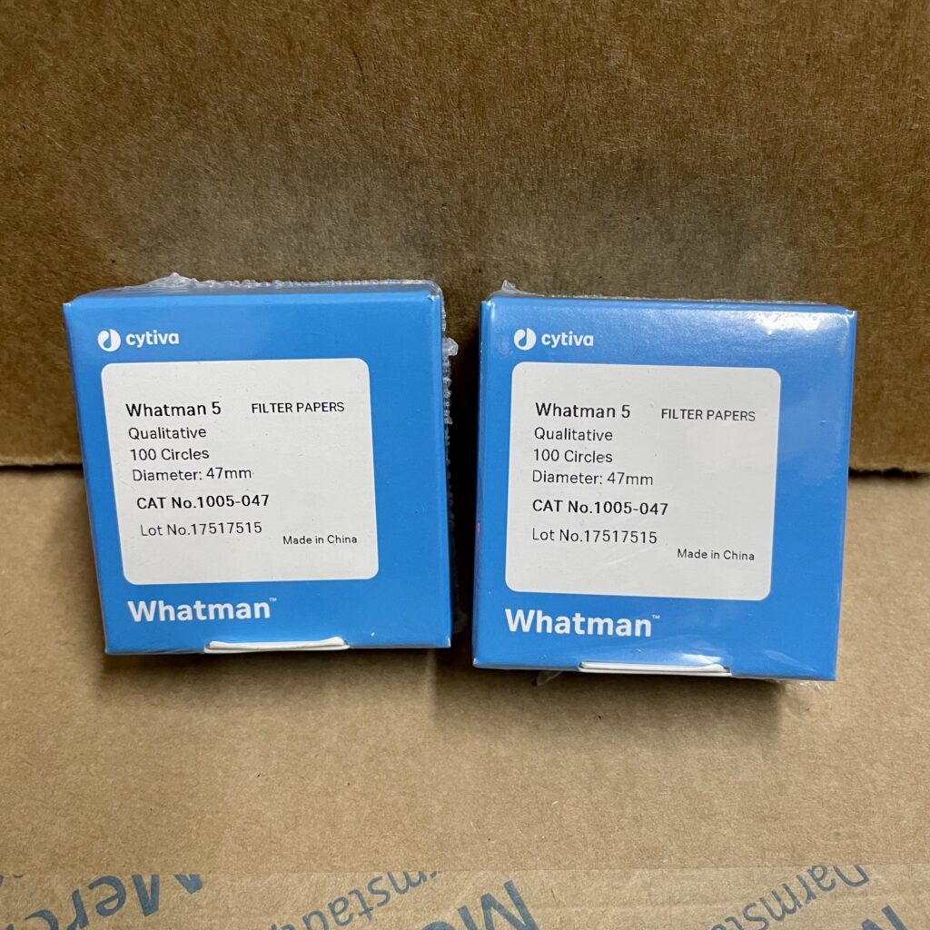 Filter Paper No.5, 47mm. Whatman - Earth Chemelab