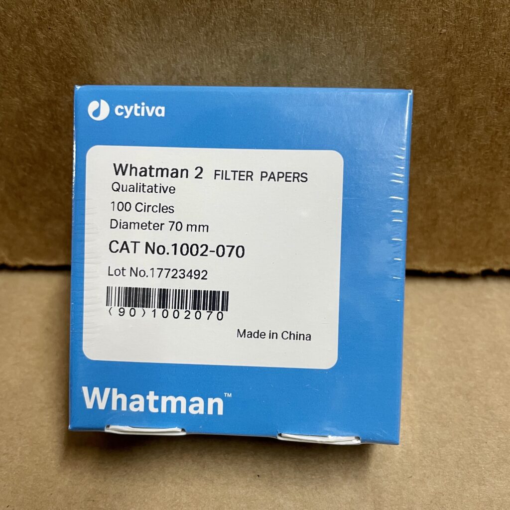 Filter Paper No.2,70mm. Whatman - Earth Chemelab